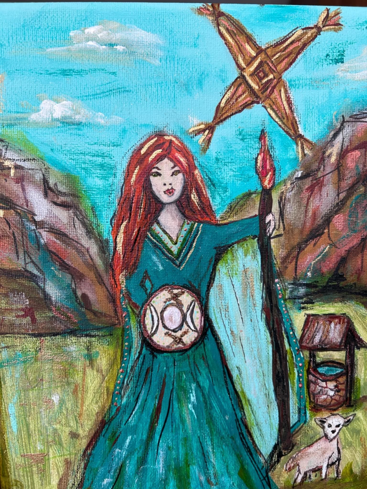 🌸 Brigid Goddess Yoga ~ Ignite & Bloom – Loving Spirit
